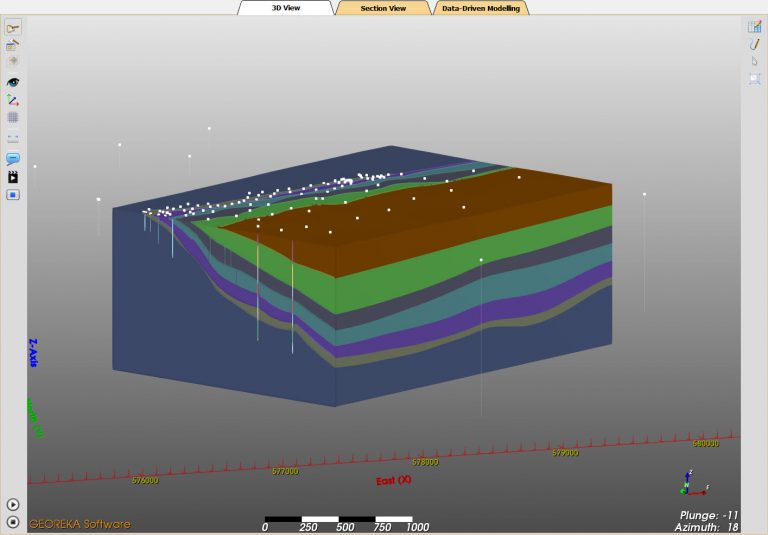 Geological Modelling | Implict and Explicit | GEOREKA Software
