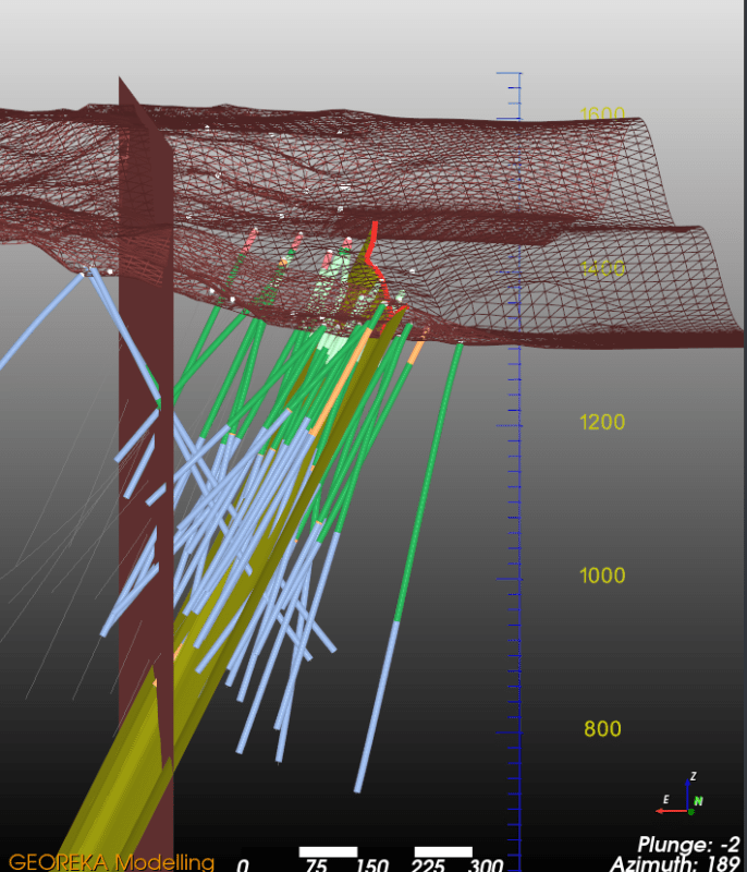 3D Fault Model: an example | GEOREKA Software
