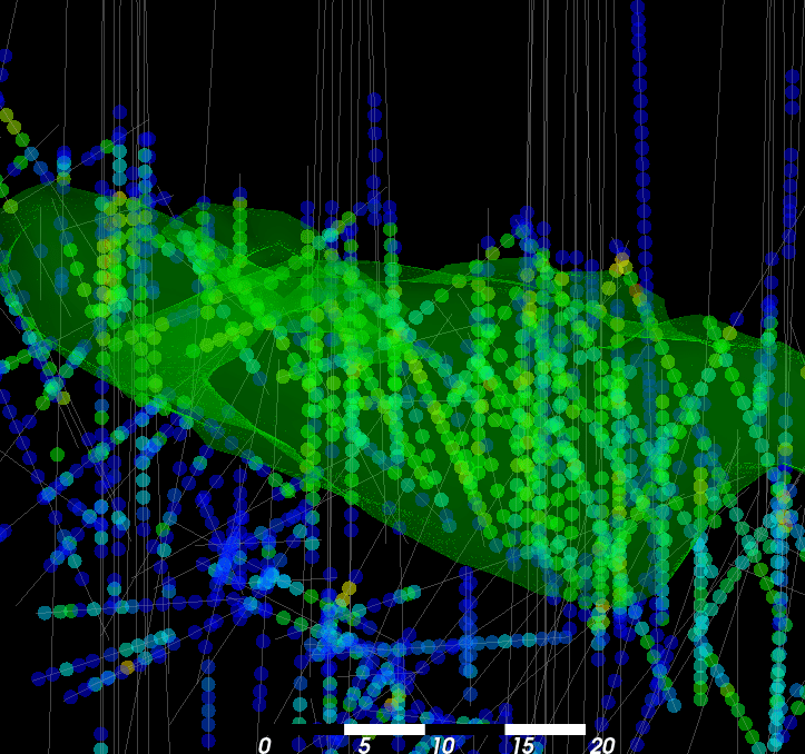 Volumetric modelling | GEOREKA Software